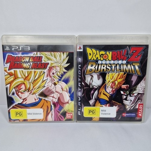 Dragon Ball Z Raging Blast & Burst Limit Sony PS3 GAME BUNDLE | eBay