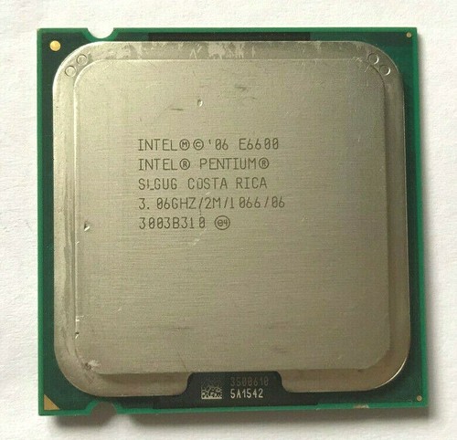 Intel Pentium E6600 SLGUG - Dual Core - 3,06 GHz - Sockel LGA775 #48 ...