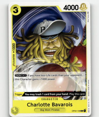 One Piece Card Game Charlotte Bavarois - Kingdoms of Intrigue | eBay