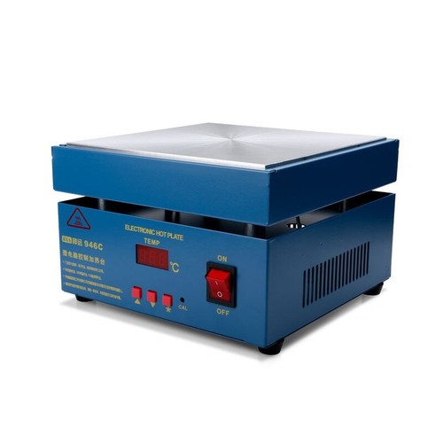 110V Preheating Plate 7.9x7.9" Electronic Hot Plate for Phone Screen ...
