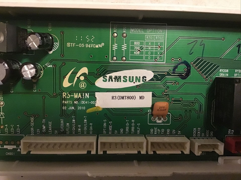Samsung Dishwasher Control Board Part # DE41-00391A. 141-54 | eBay