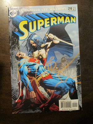 SUPERMAN #210 DECEMBER 2004 DC COMICS VF/NM BRIAN AZZARELLO JIM LEE ...