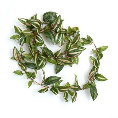Factory Direct Craft Poly Silk Wandering Jew Ivy Garlands | 2 Garlands ...