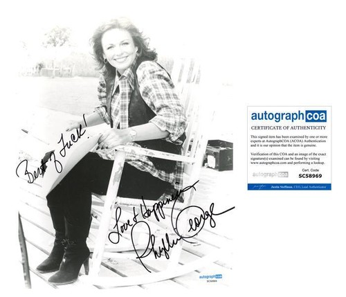 Phyllis George AUTOGRAPH Signed TV Sportscaster Autographed 8x10 Photo ...