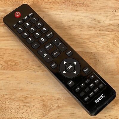 NEC Black Wireless Handheld Infrared Remote Control For E423 Display ...