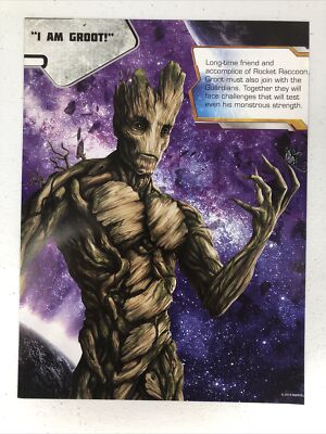 I Am Groot Guardians Of The Galaxy Movie Mini Poster 8"x10.5" Marvel ...
