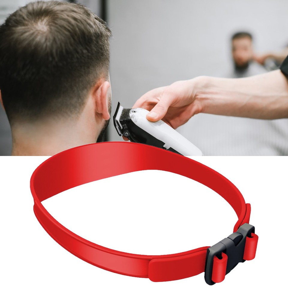 Fade Guide Curved Design Barber Tool Diy Silicone Hair Clipping Band ...