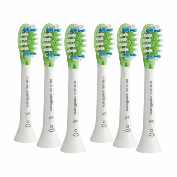 Philips Sonicare W3 Premium White Tooth Brush Heads - 6 Count for sale ...