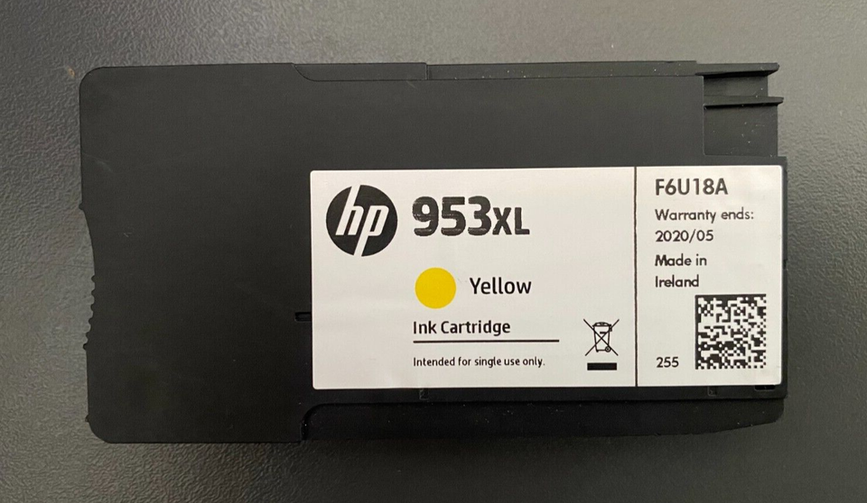 Genuine HP 953 XL Ink - YELLOW / OFFICEJET PRO 7700 8200 (INC VAT ...