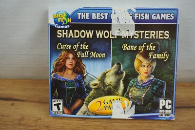 Big Fish Hidden Object PC Game - Curse of the Full Moon / Bane of the ...