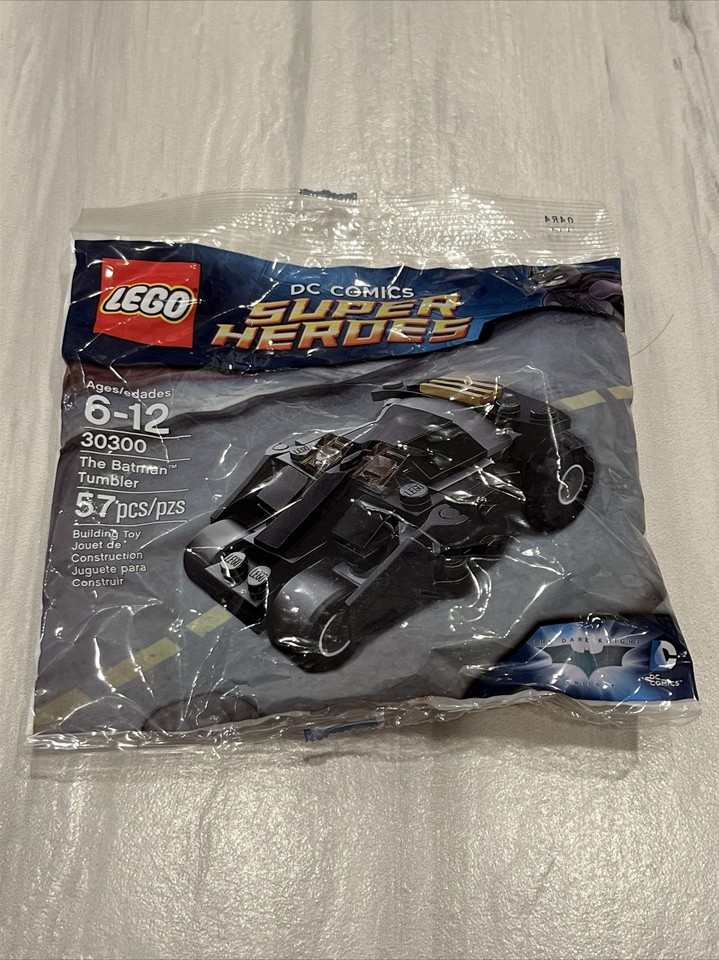 LEGO DC Super Heroes The Batman's Tumbler Set (30300) 57 Pieces Polybag ...