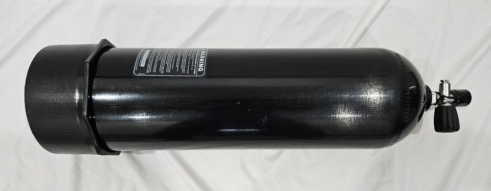 Recreational AL80 SCUBA Diving Air Tank Black Catalina Cylinder ...