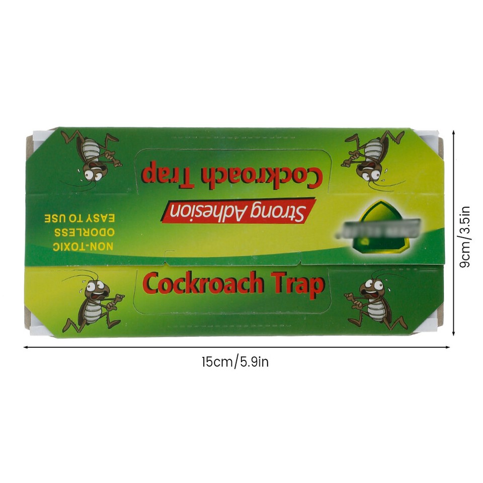 10-20PCS Cockroach Sticky Trap Bait Traps Glue Pest Control Cockroaches ...