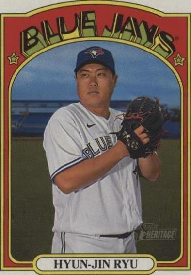 2021 Topps Heritage - Hyun-Jin Ryu #342 Mini /100 for sale online | eBay
