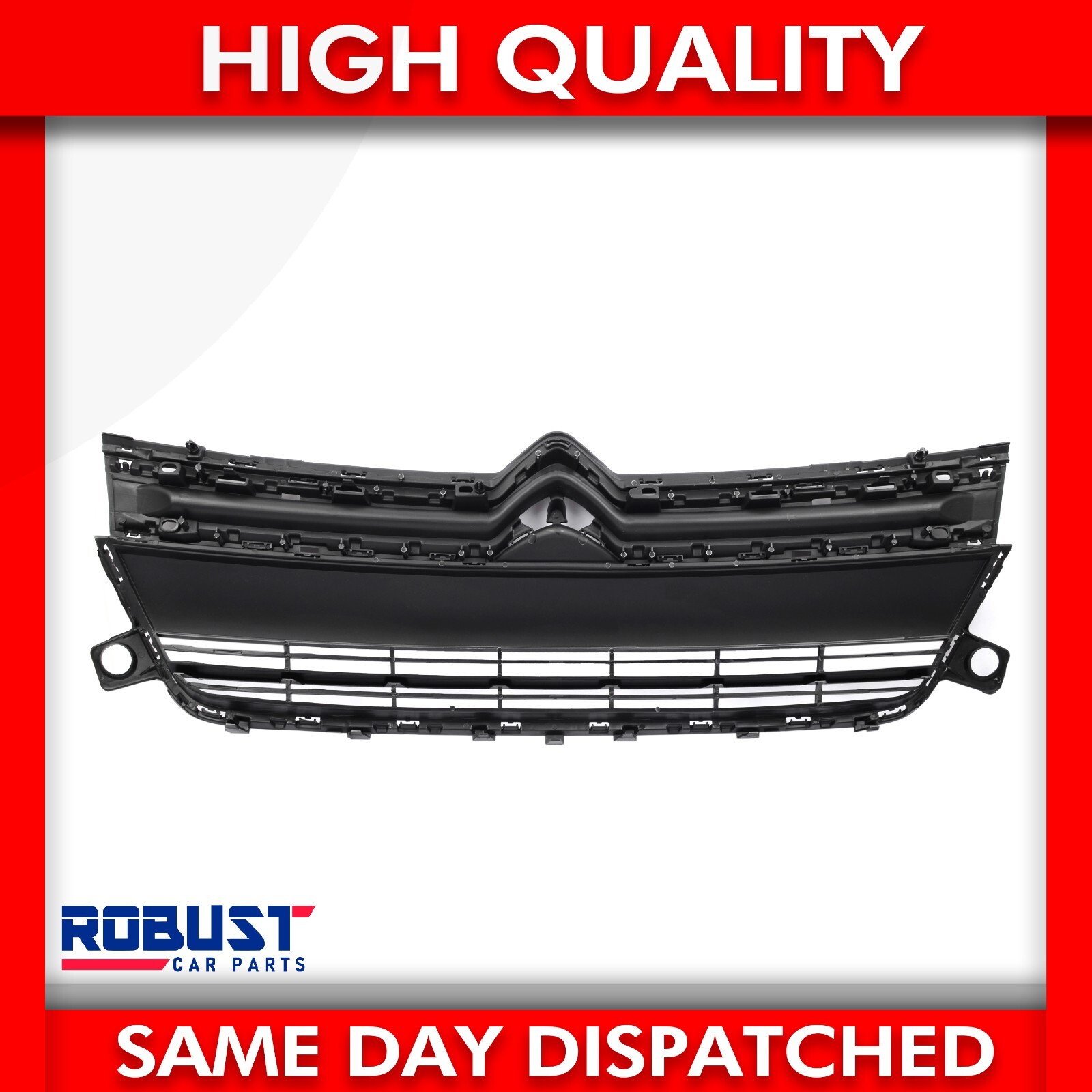 FOR CITROEN BERLINGO UPPER CENTRE FRONT BUMPER GRILLE 9810963780 (2015 ...