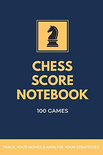 Chess Score Notebook 100 Games Track ... by Chess Books Hub Paperback ...