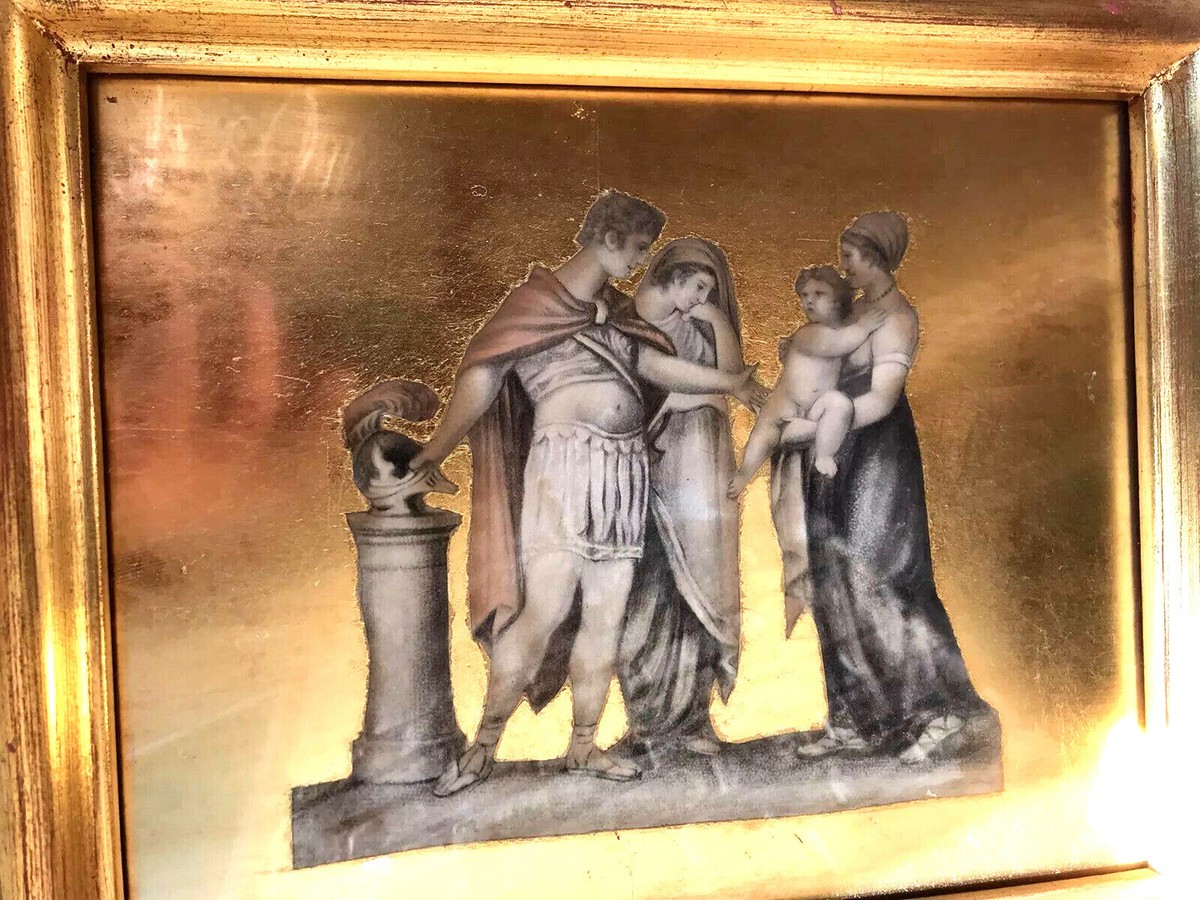 Ancient Rome Artwork In Gold ANCIENT ROMAN MOSAICS ,ORPHEUS ENCHANTING