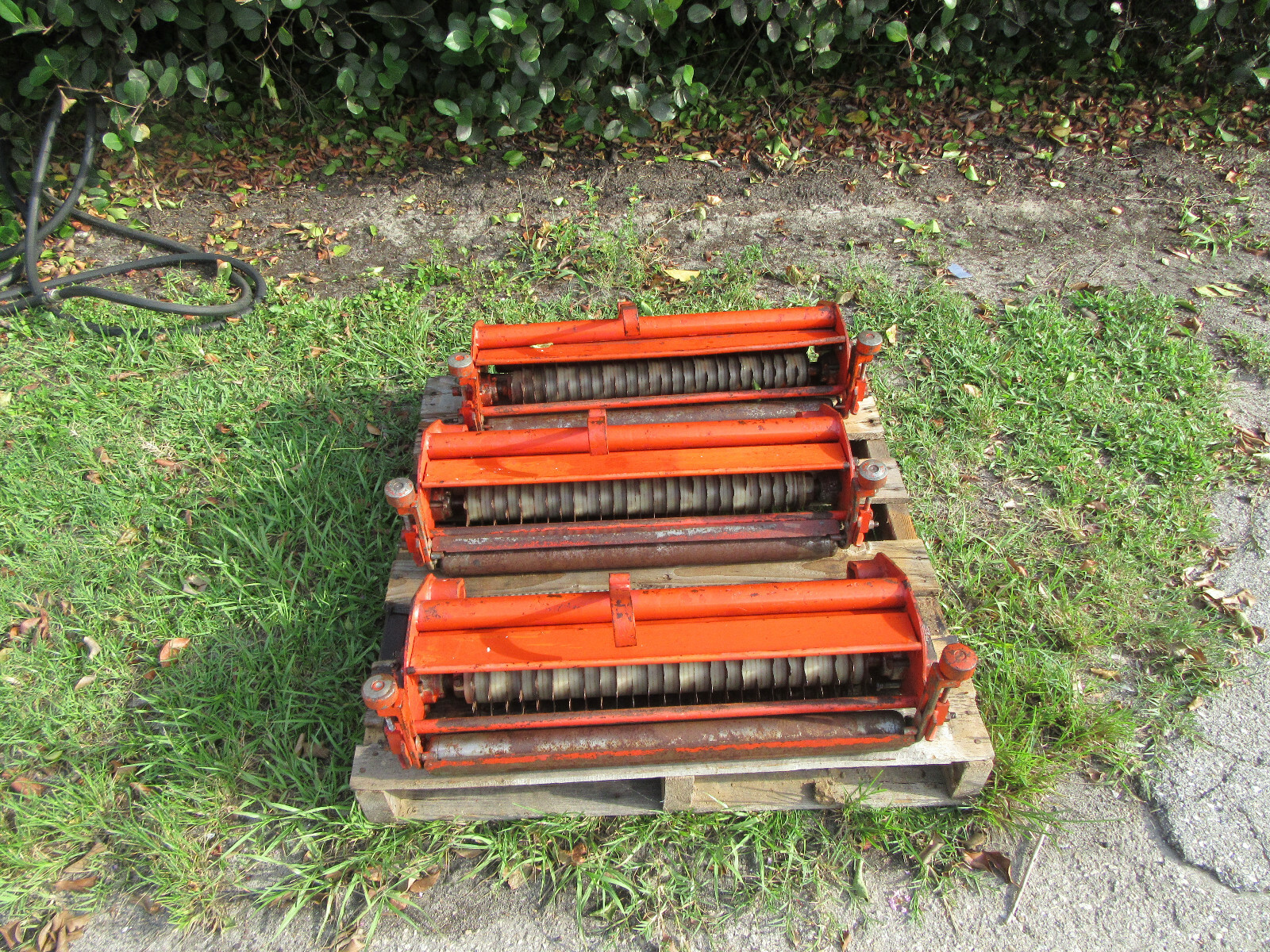 Jacobsen Greens King IV Verti Cut Reels Triplex Greens Mower - Square ...