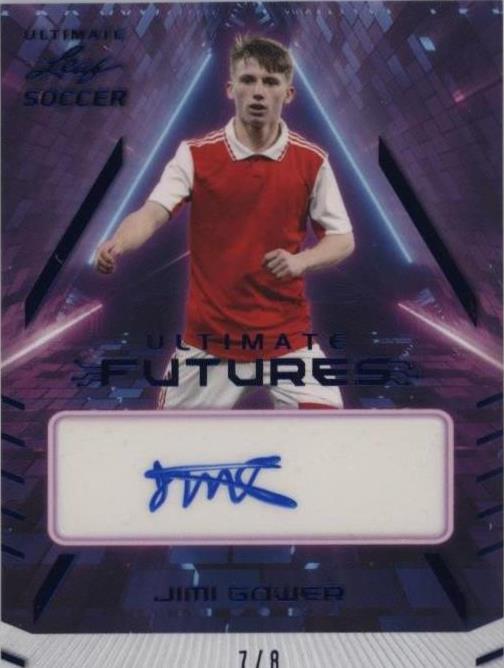 2022 Leaf Ultimate - Futures Autographs Navy #F-JG2 Jimi Gower /8 (AU ...