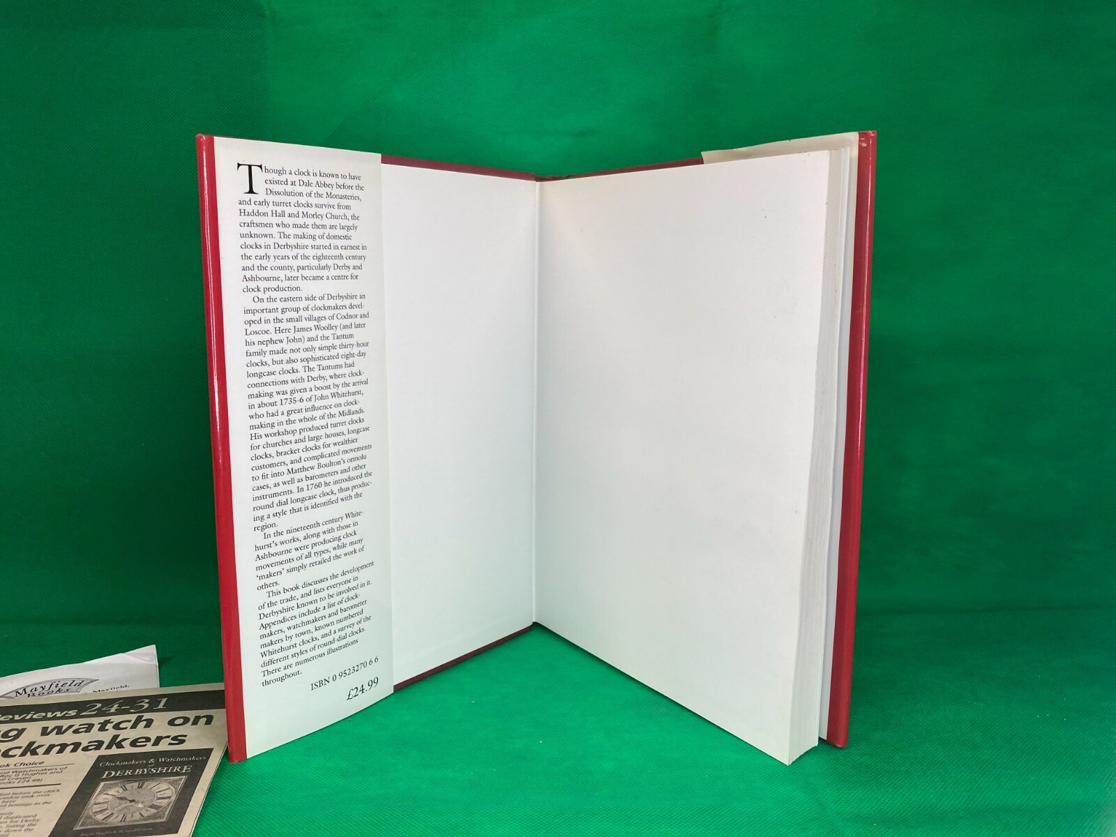 Clockmakers and Watchmakers of Derbyshire by Roy Hughes, Maxwell Craven ...