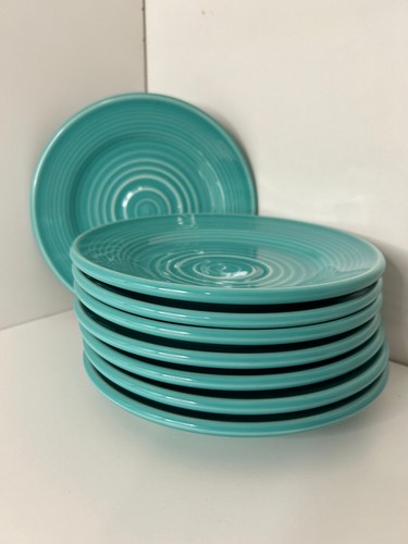 Homer Laughlin restaurant-ware 7" Salad Plates in Swirl Pattern (set of ...