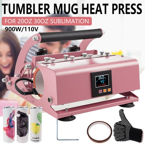 Mug Heat Press 11oz-30oz Cup Tumbler Heat Transfer Sublimation Printing ...
