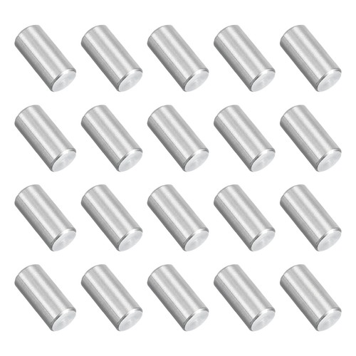 20 Pcs Marine Grade 316 Stainless Steel Dowel Pins 6mm x 12mm Round ...