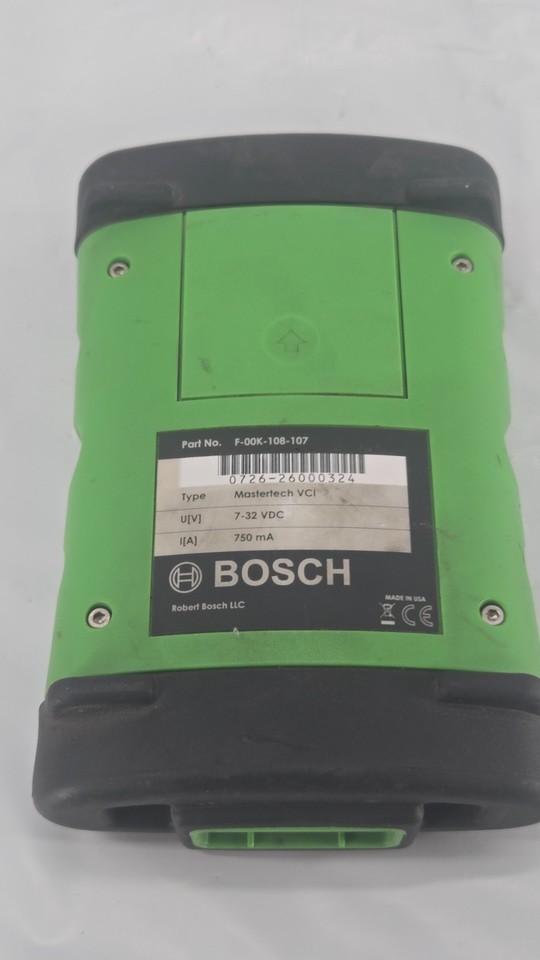 Bosch Mastertech VCI Vehicle Communication Interface F-00K-108-107 | eBay