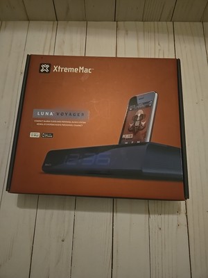 XtremeMac Luna Voyager iPod iPhone Alarm Clock Audio System ...