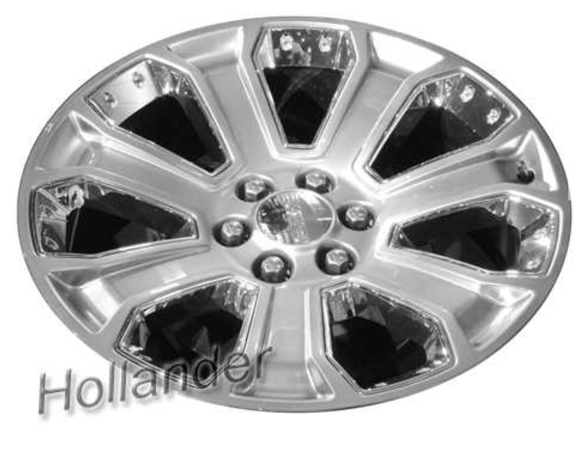 2015-2020 GMC Chevy Chrome Insert with Screws 20984065 OEM 22" Wheel ...