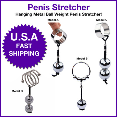 Metal Penis Enlarger Ball Weight Exercise Device Hanger Extender ...