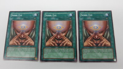 3x ( 1x 1st / 2x UNL ) SENRI EYE SPELL CARD MFC-089 COMMON YUGIOH NM | eBay