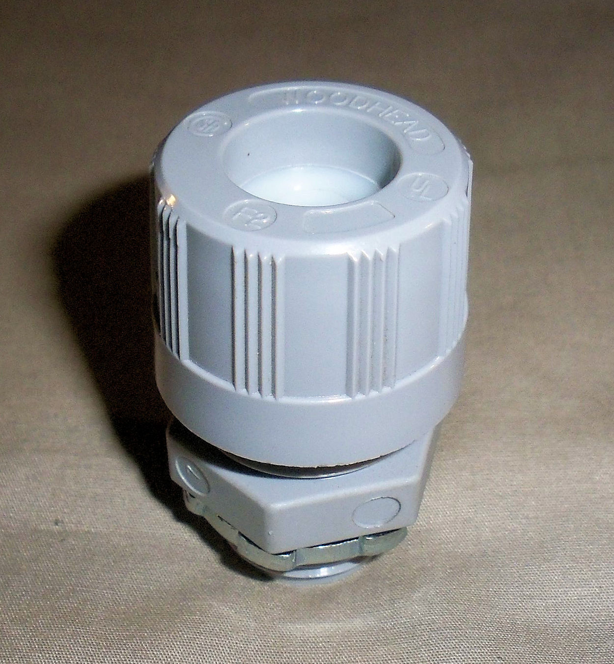 Molex / Woodhead Max-Loc Strain Relief Cord Grip, 1/2" NPT, .312-.375 ...