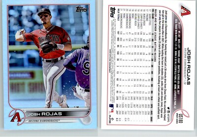 Josh Rojas 2022 Topps Update Rainbow Foil #US180 Arizona Diamondbacks ...