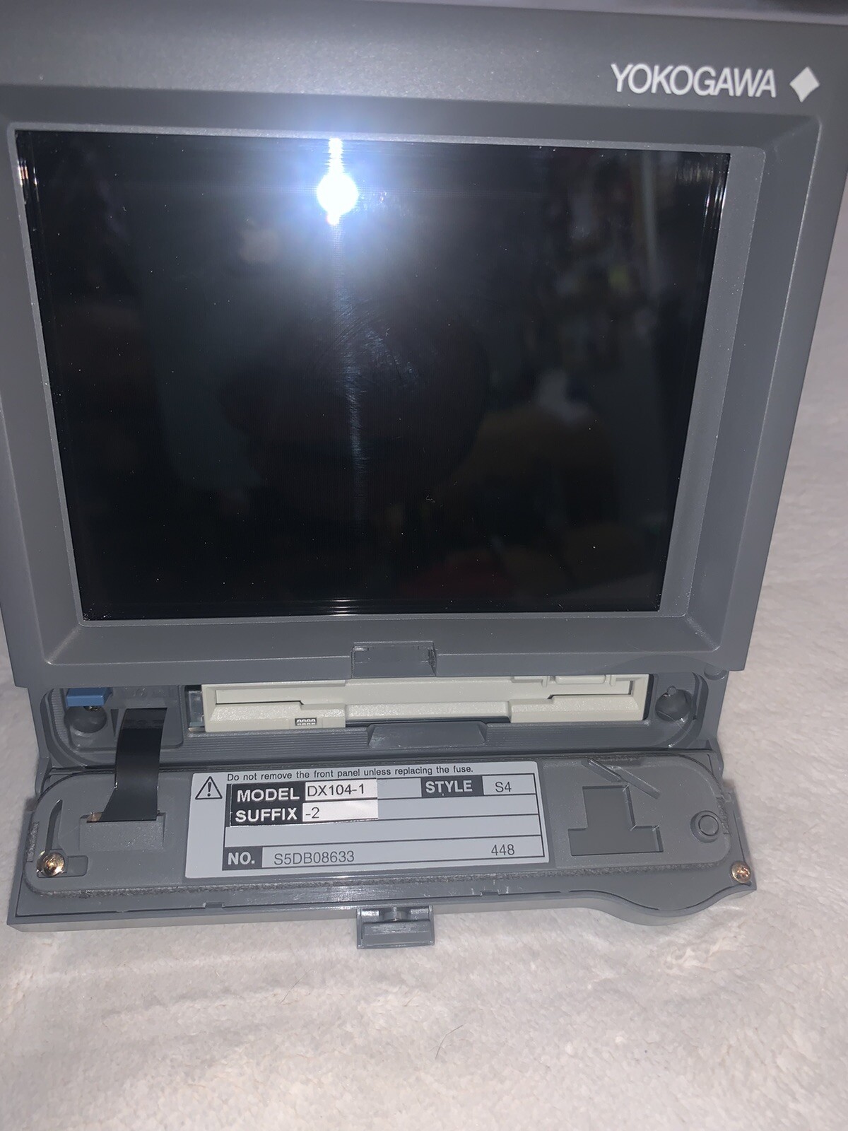 Yokogawa Daqstation DX104-1 S4 -2/AR2 4-Channel Paperless Recorder ...