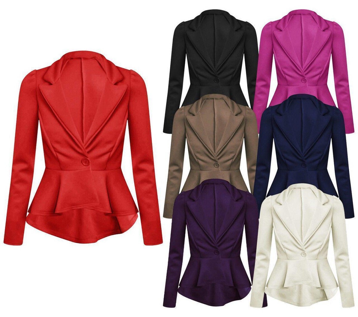 One Button Blazers For Women Black Marella Miranda One Button Blazer