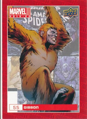 #55 GIBBON 2019-20 2020 Upper Deck Marvel Annual SPIDER-MAN | eBay