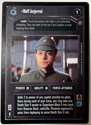 Star Wars CCG - Moff Jerjerrod - Death Star 2 | eBay