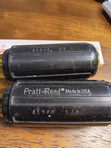 Pratt Read USA screwdrivers 41340 1/4" 41242 #2 PHILIPS | eBay