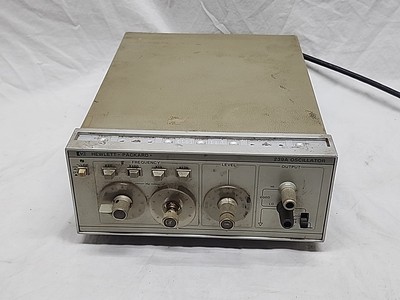 Hewlett-Packard 239A Oscillator – Vintage Signal Source ~ Powers On ...