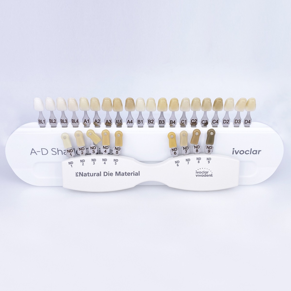 Ivoclar Ips Natural Die Guide Ivoclar Vivadent Dental Shade Guide A-D ...
