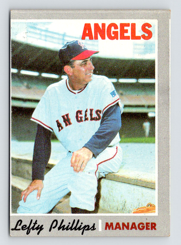 1970 Topps Card, #376 Lefty Phillips, California Angels Rookie | eBay
