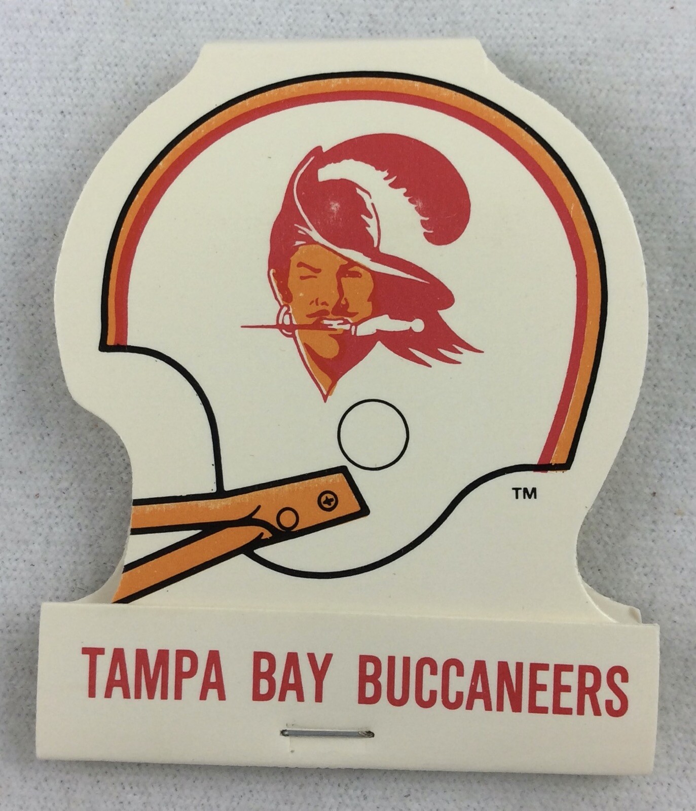 NFL 1980’s Tampa Bay Buccaneers Football Matchbook Cover | eBay