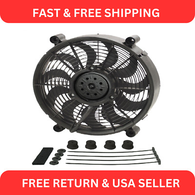 Derale 18212 Radiator Pusher/Puller Fan | eBay