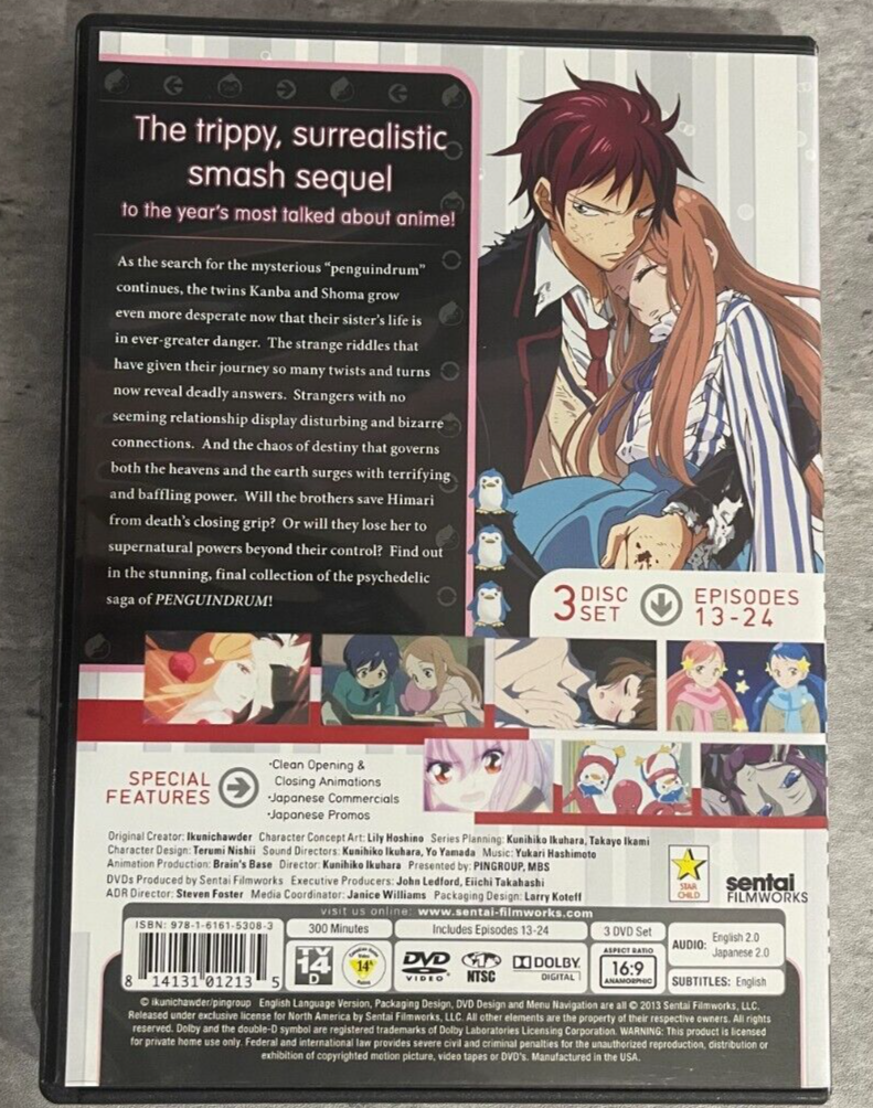 Penguindrum+Collection%3A+Volume+2+%28DVD%29 for sale online | eBay