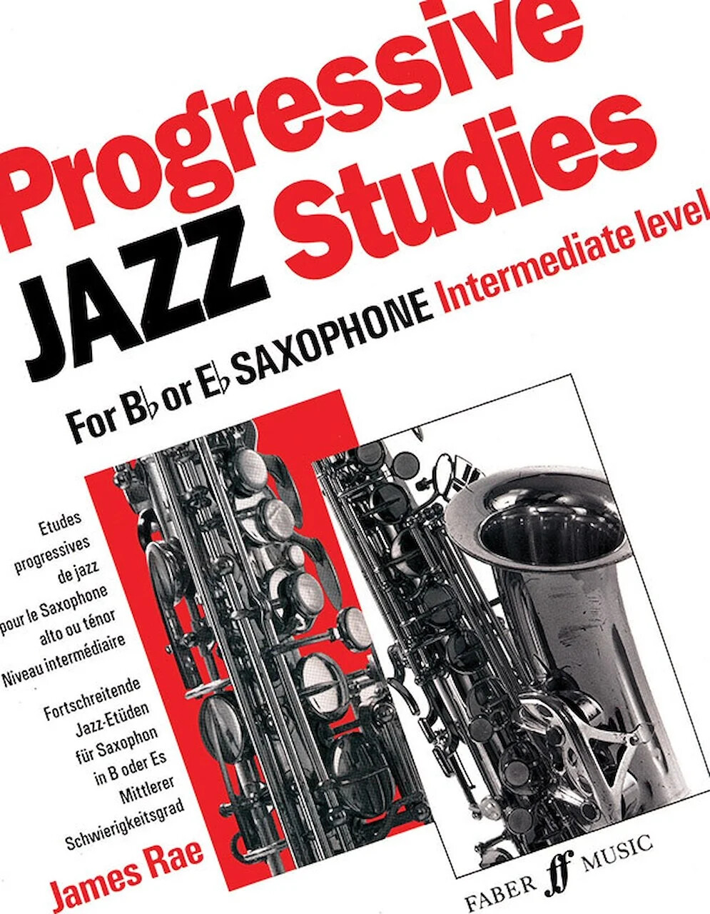 Progressive Jazz Studies for B-flat or E-flat Saxophone, Book 2 ...