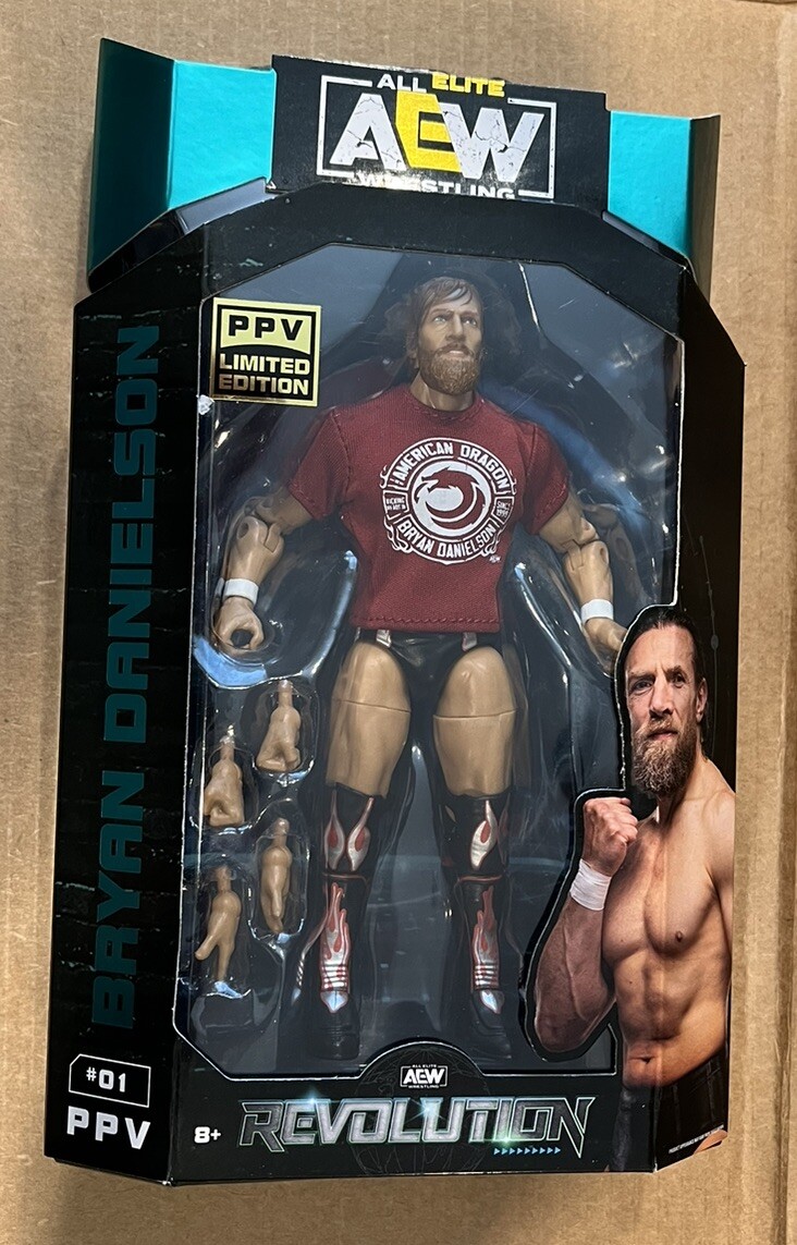 Target Exclusive AEW Wrestling Bryan Danielson Revolution Limited ...