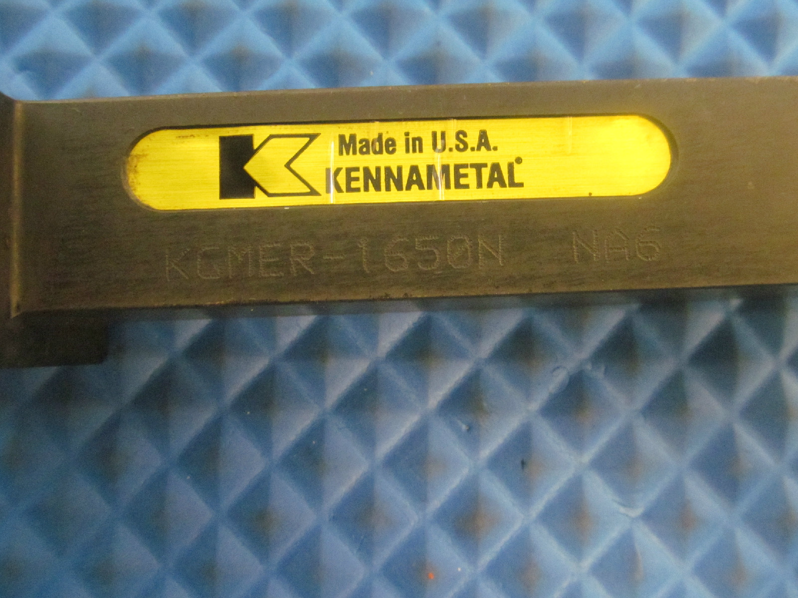 Kennametal KGMER-1650N Modular Grooving Tool Holder with 1” Shank for ...