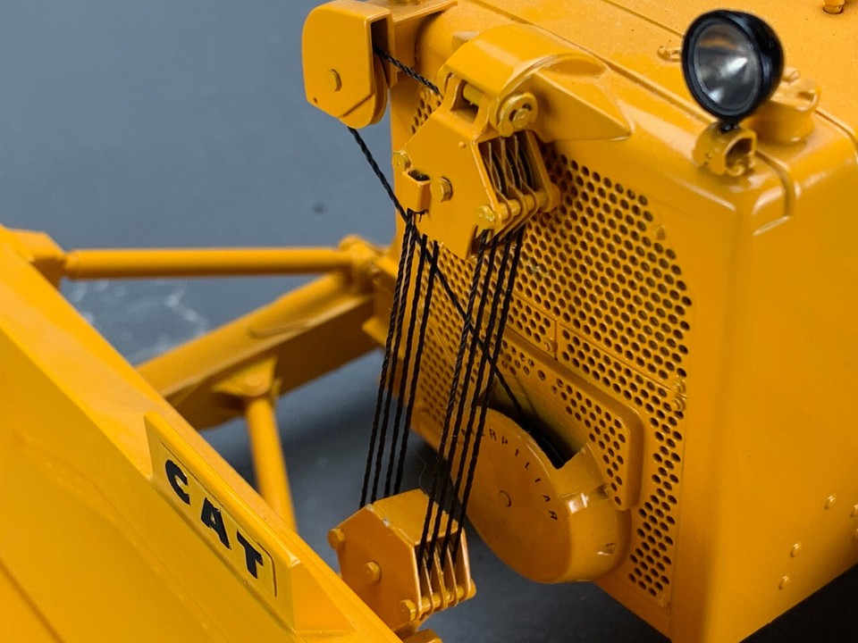 1/24 Brass CCM Caterpillar Cat D8H Cable Dozer w/Winch 300/348 G0233 LZ ...