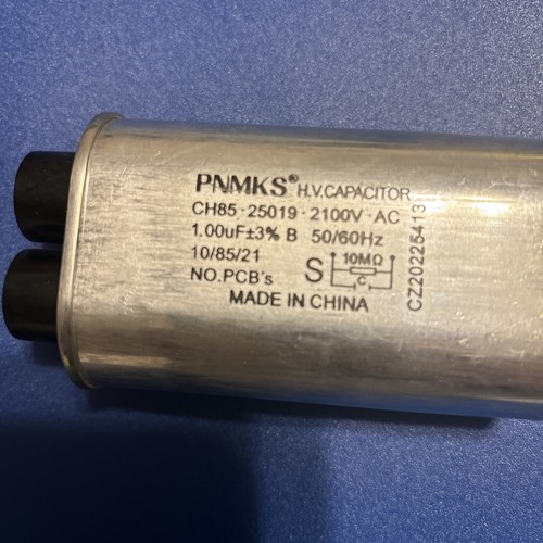 CH85-21100-2100V-AC .50/60HZ BiCai HV Microwave Capacitor .open Box Not ...